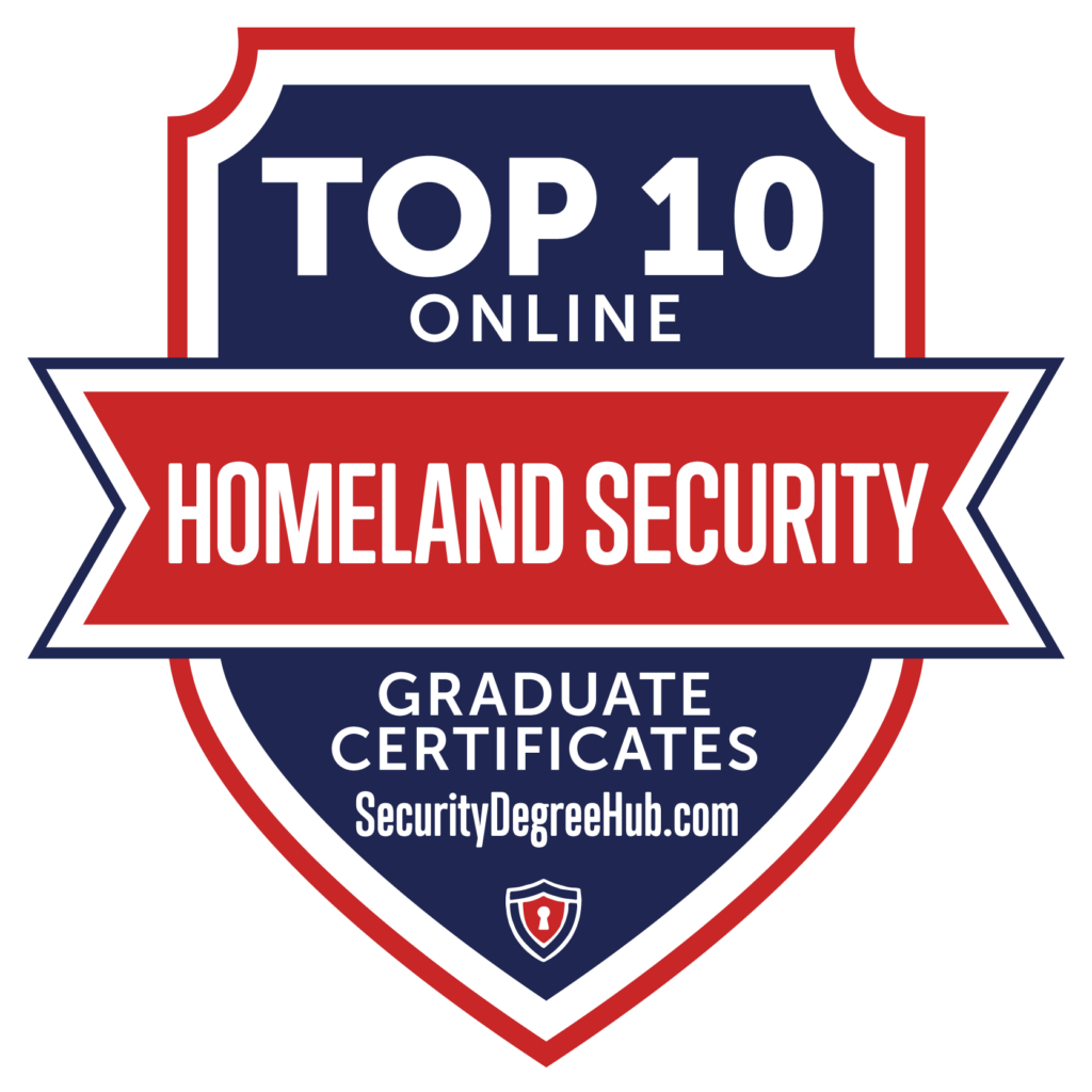 10 Top Online Homeland Security Graduate Certificates - Security Degree Hub